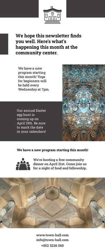 Top Newsletter Templates for Town Hall Business: Stunning Designs!