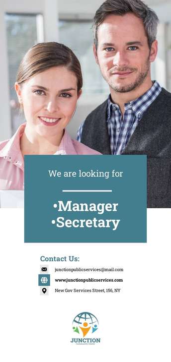 Save Time with Editable DL Format Recruitment Templates on Desygner