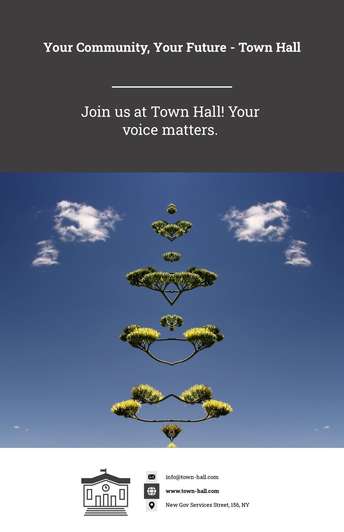 Top Outdoor Banners Templates for Your Town Hall Business