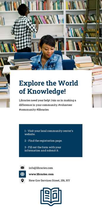 Libraries Amplified: Unleash the Power of Volunteering with Branded ...