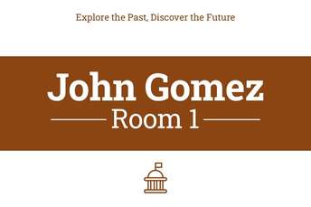 Instantly create editable Door/Room Signs for Landmarks & Historical ...