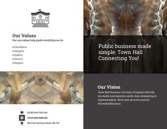 How to Market Your Town Hall Business for Maximum Impact