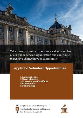 Get Inspired with Editable Volunteering Designs for Your Business
