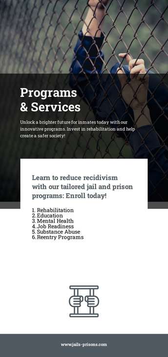 Instantly Create Programs & Services Designs for Jails & Prisons
