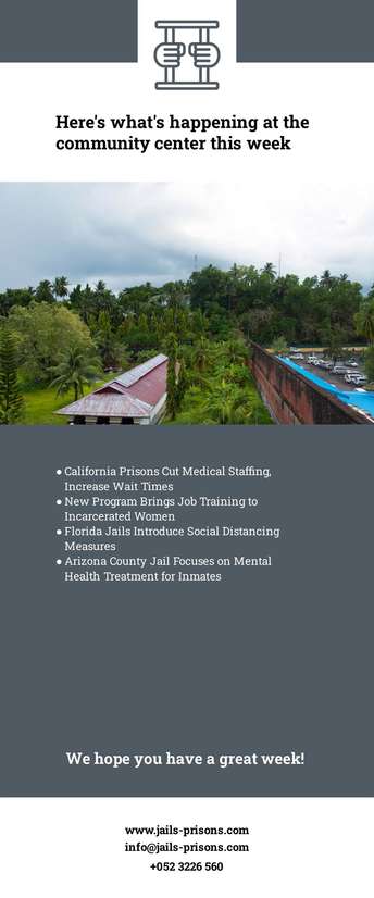 Top Newsletter Templates for Jails & Prisons Business - Get Now!