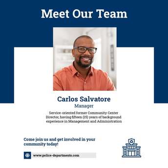 Instantly create Social Content designs for Police Departments in seconds