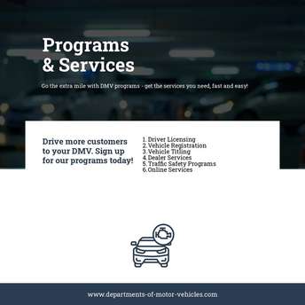 Revamp Your DMV Marketing: Unbeatable Designs for Programs & Services