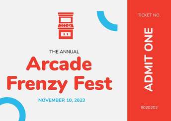 Top Vouchers & Tickets Designs for Your Arcades Business