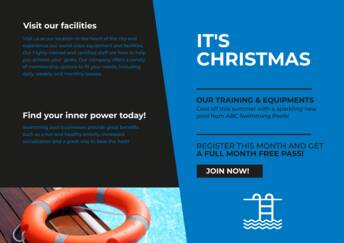 Dive into Success: Launch Your Swimming Pools Business with Editable ...