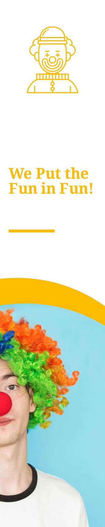Launch Your Clown Business with Web Ads: Editable Designs Instantly