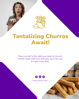 Boost Your Churros Business with Desygner's Ultimate Marketing Kit!