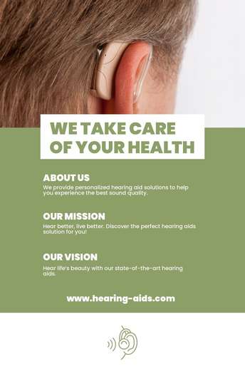 Boost Your Business with Eye-Catching Outdoor Hearing Aid Banners!