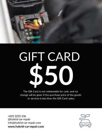 Top Voucher Templates for Hybrid Car Repair Businesses