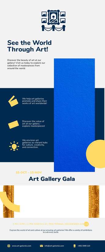 Artful Newsletters: Boost Your Gallery's Brand with Stunning Designs!