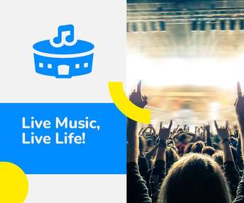 Boost Your Music Venue Marketing with Stunning Web Ad Designs!