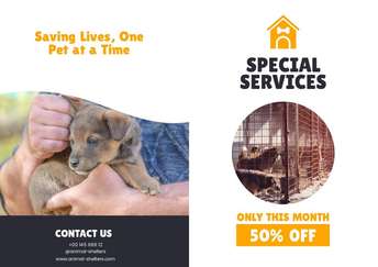 Boost Your Animal Shelters Business with Branded Editable Materials