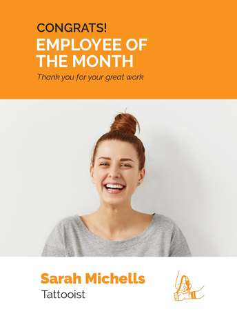 Save Time with A4 Flyer Format Editable Employee Rewards Templates on ...