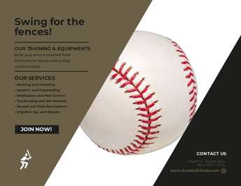 Get Branded Baseball Fields Templates & Marketing Materials Now!