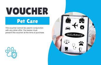 Unleash Savings: Get Pawsome Pet Insurance Voucher Designs!