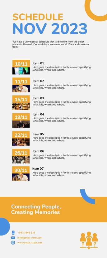 Boost Social Club Marketing with Eye-Catching Newsletter Designs!