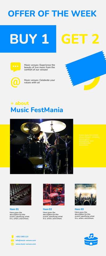 Top Newsletter Templates for Music Venues Business Success