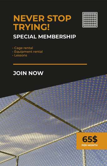 Launch your Batting Cages with Outdoor Banners: Editable Designs!