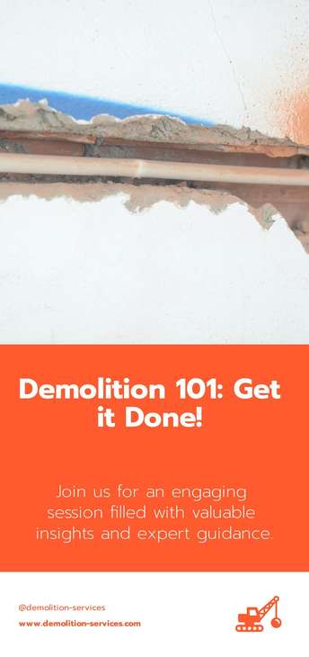 Unleash Your Demolition Services Business with Branded Templates Today!