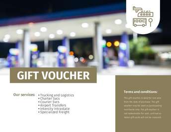 Instantly Create Voucher Designs for Your Transportation Business