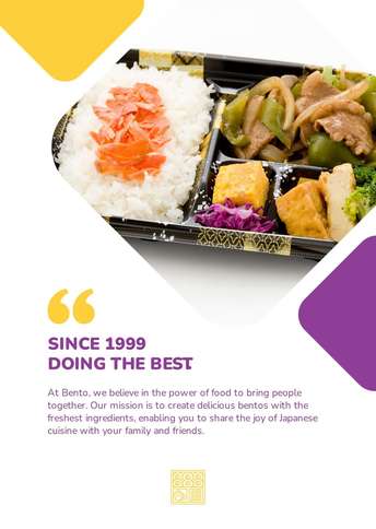 Boost Bento Business with Eye-Catching Indoor Signage Designs!