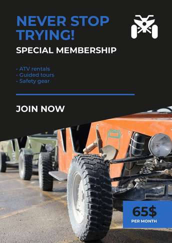 Rev Up Your ATV Rental Business with Show-Stopping Outdoor Banners!