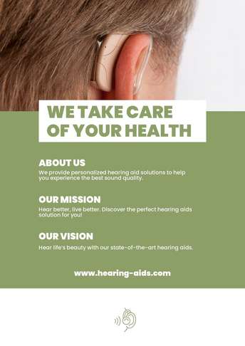 Boost Your Business with Eye-Catching Outdoor Hearing Aid Banners!