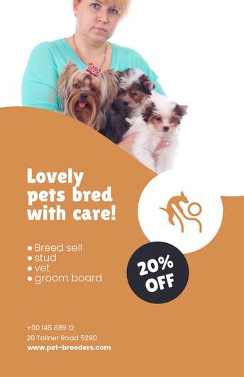 Top Outdoor Banners Templates for Your Pet Breeders Business!
