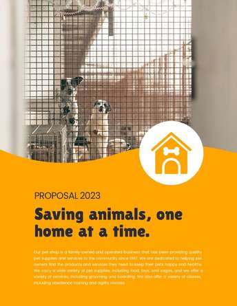 Launch Animal Shelter Business with Instantly Editable Document Designs