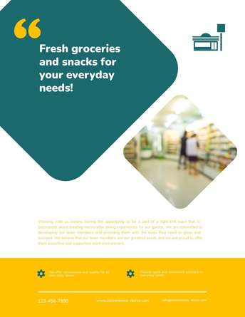 Instantly Create Essential Documents Designs for Your Convenience Store ...