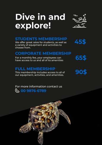 Top Outdoor Banners Templates for Your Scuba Diving Business