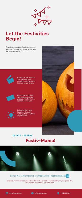 The Ultimate Newsletters Designs for Your Festivals Business