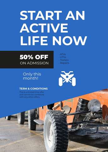 Rev Up Your ATV Rental Business with Show-Stopping Outdoor Banners!