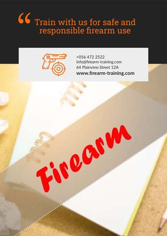 Top Outdoor Banners Templates for Your Firearm Training Business!