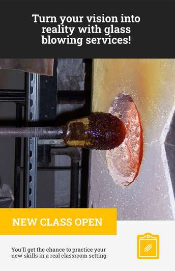 Blow Away the Competition with Stunning Glass Blowing Banners!