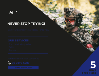 Boost Your Airsoft Business with Branded Marketing Materials