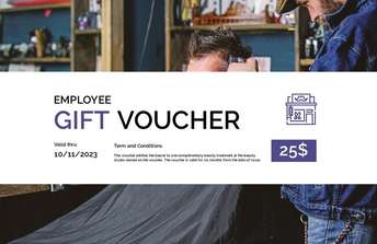 Boost Business Speed: Create Half Letter Format Employee Rewards with ...