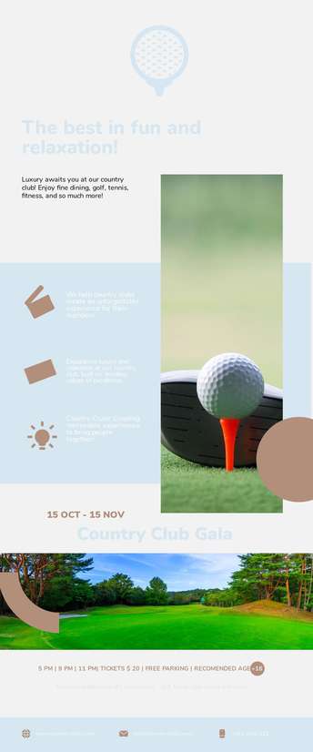 Top Newsletter Templates for Country Clubs Business: Get Incredible ...