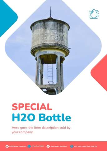 Level up your water store marketing with stunning indoor signs!