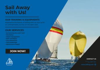 Set Sail Today: Launch Your Sailing Business with Customizable Branding!