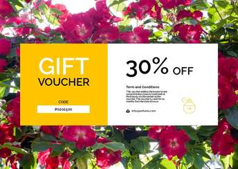 Boost Perfume Sales: Top-notch Voucher Design for Marketing Success!