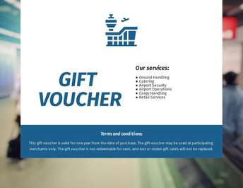 Instantly Create Voucher Designs for Your Airports Business - Easy!