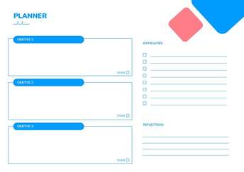 Create a Professional Planner in A4 Design Format Using Desygner