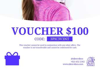 Silent Disco: Launch Employee Rewards with Editable Designs in Seconds!