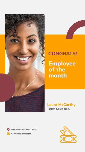 Launch Your Ticket Sales Biz with Employee Rewards Editable Designs!