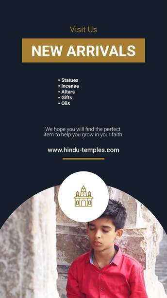 Sacred Store: Unleash Hindu Temple Marketing with Customized Designs!